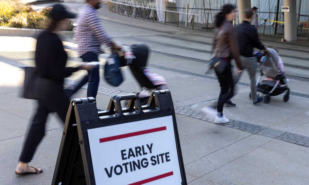 Record-Breaking Early Voting Turnout Reported in New York, New Jersey ...