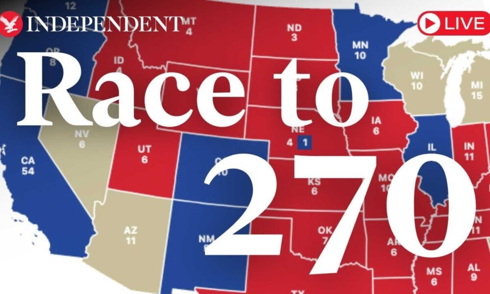 Tracking the 2024 US Presidential Election: Live Maps and Key Swing ...
