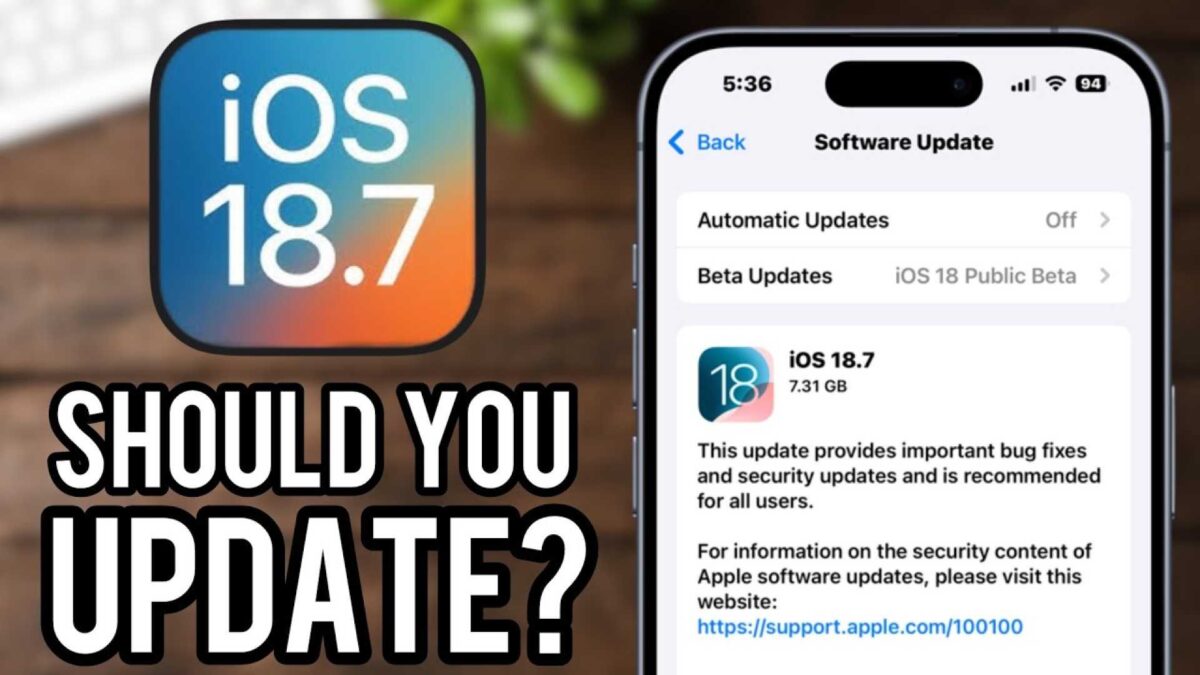 Apple Releases iOS 18.7 Alongside Major iOS 26 Update - Times News Global
