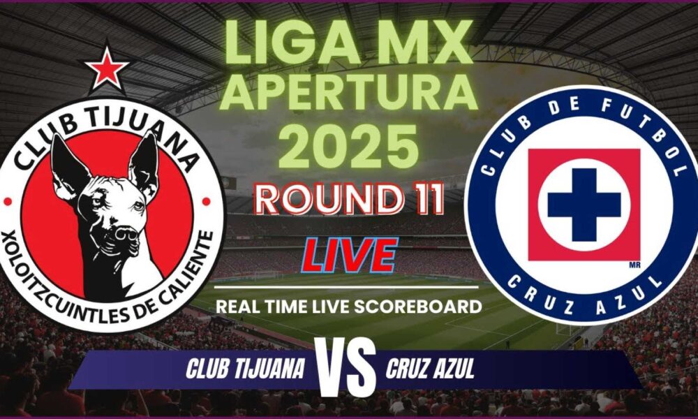 Cruz Azul Faces Tough Challenge in Match Against Tijuana - Times News ...