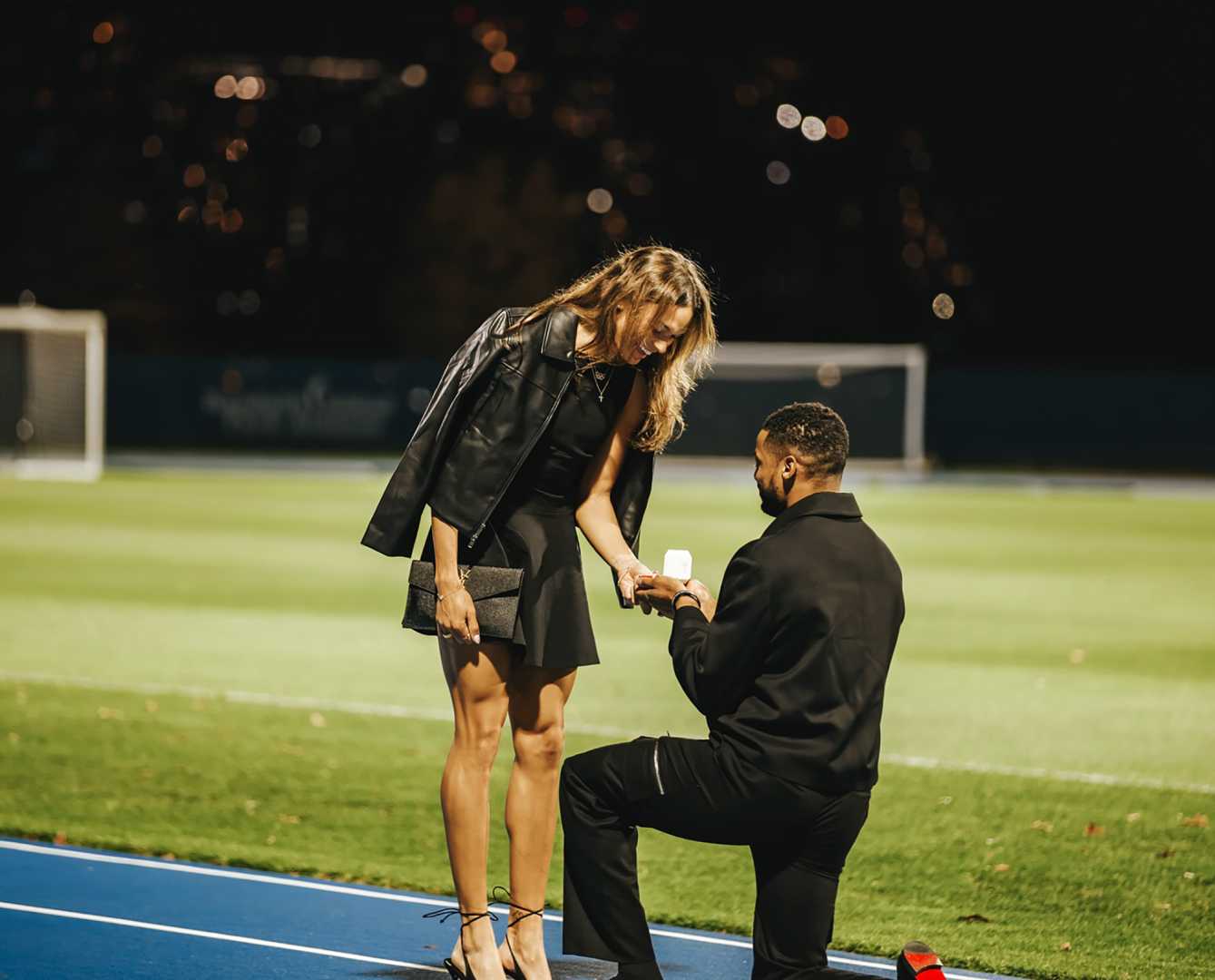 NFL Star Darius Slayton Engaged to Heptathlete Anna Hall - Times News ...