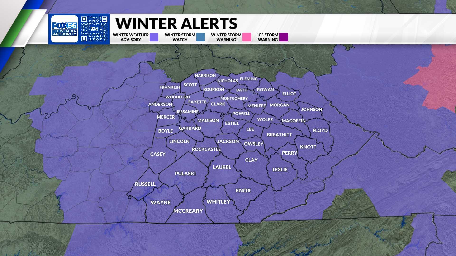 Bitter Cold Forces Winter Weather Advisories Across Multiple States ...
